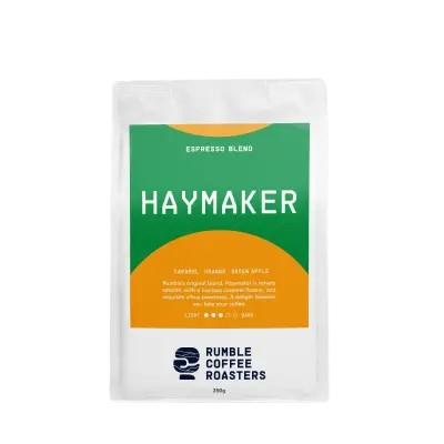 Rumble Coffee Haymaker Espresso Blend – Thieves Coffee